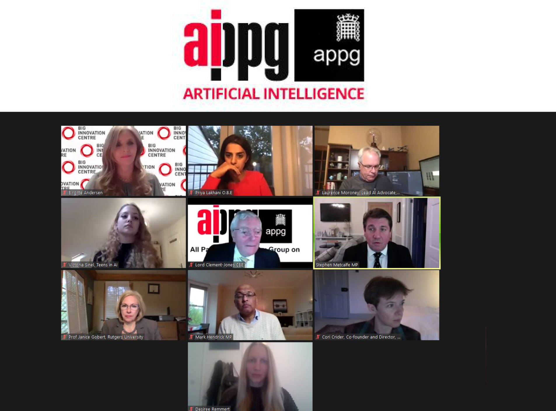 All Party Parliamentary Group | Designing fair and robust AI-based ...